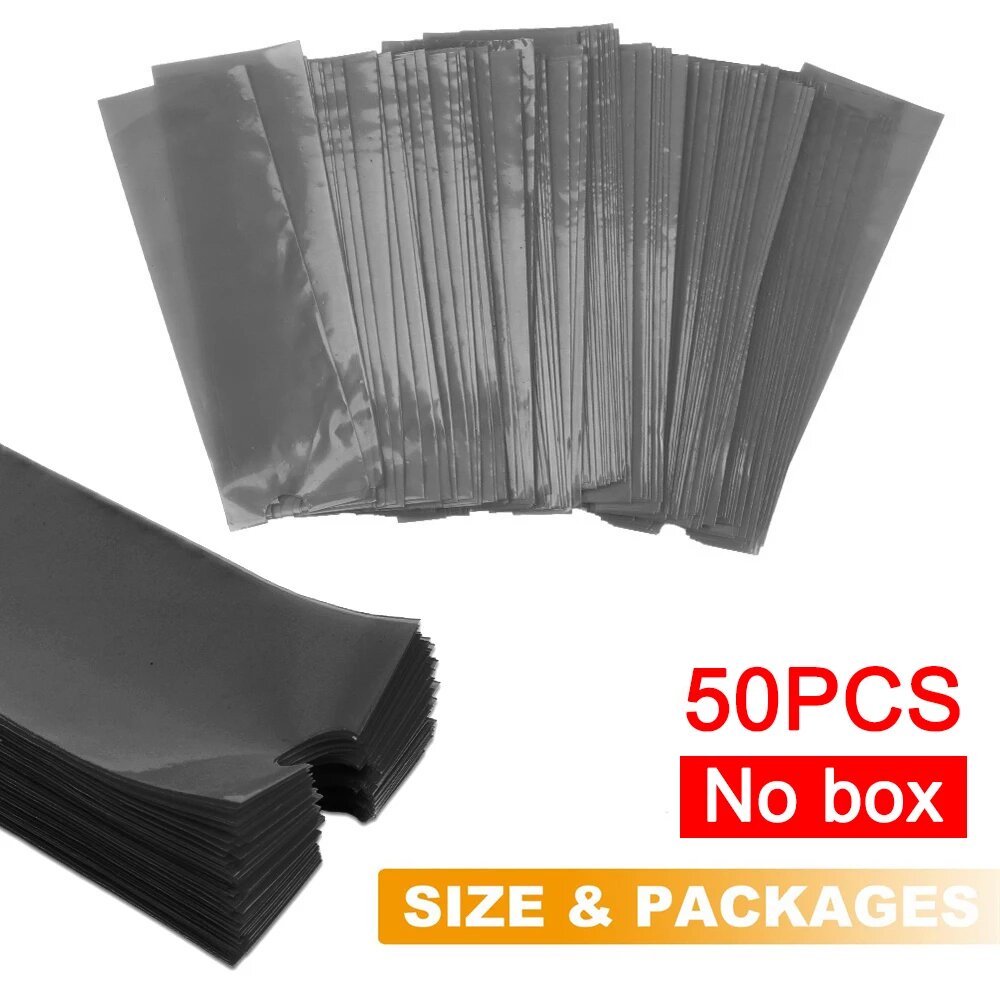 Одноразовые рукава для тату-ручки TNT TATTOO 50/100 шт. 50pcs Black