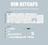 134 Keys VIM Theme Keycaps PBT Dye Sublimation