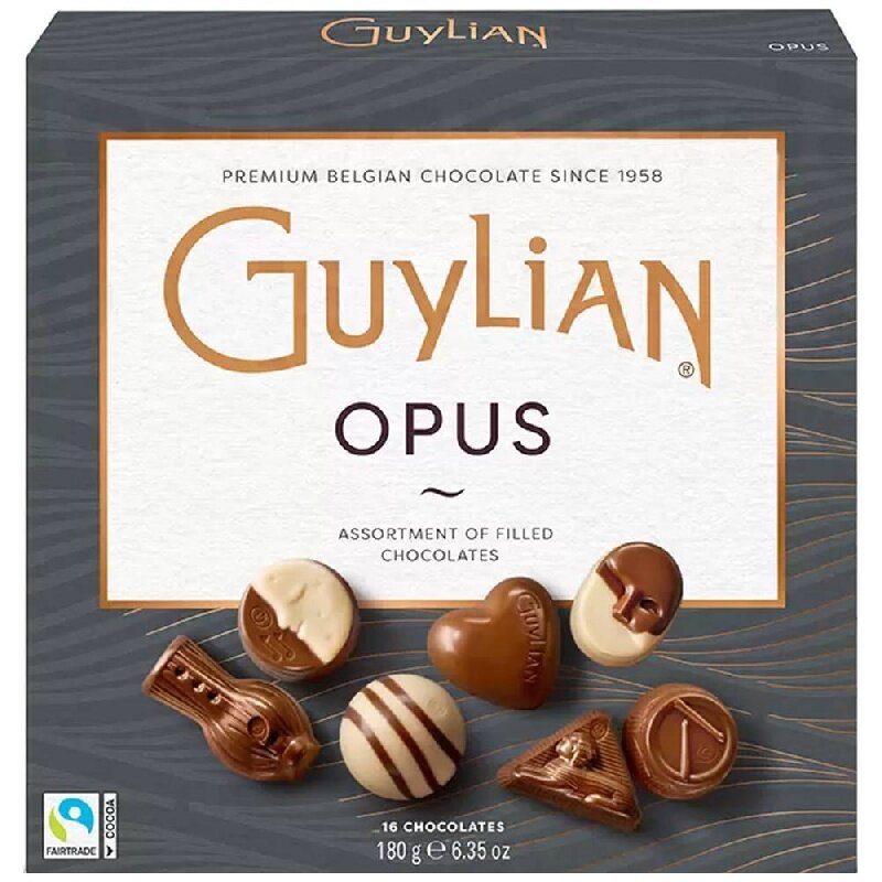 Конфеты GUYLIAN OPUS шоколадные ассорти 180г