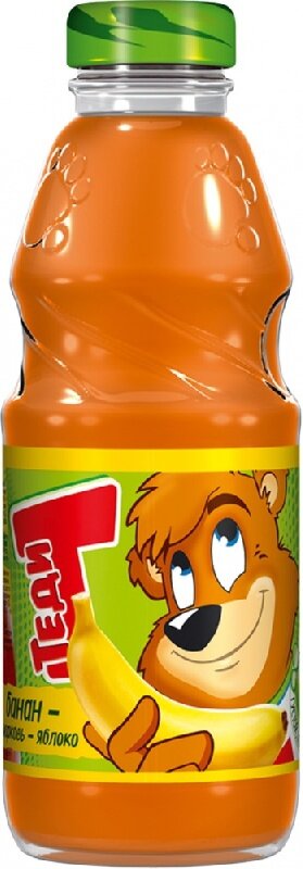 Нектар теди Морковь-Банан-Яблоко /стекло/ 0,33л
