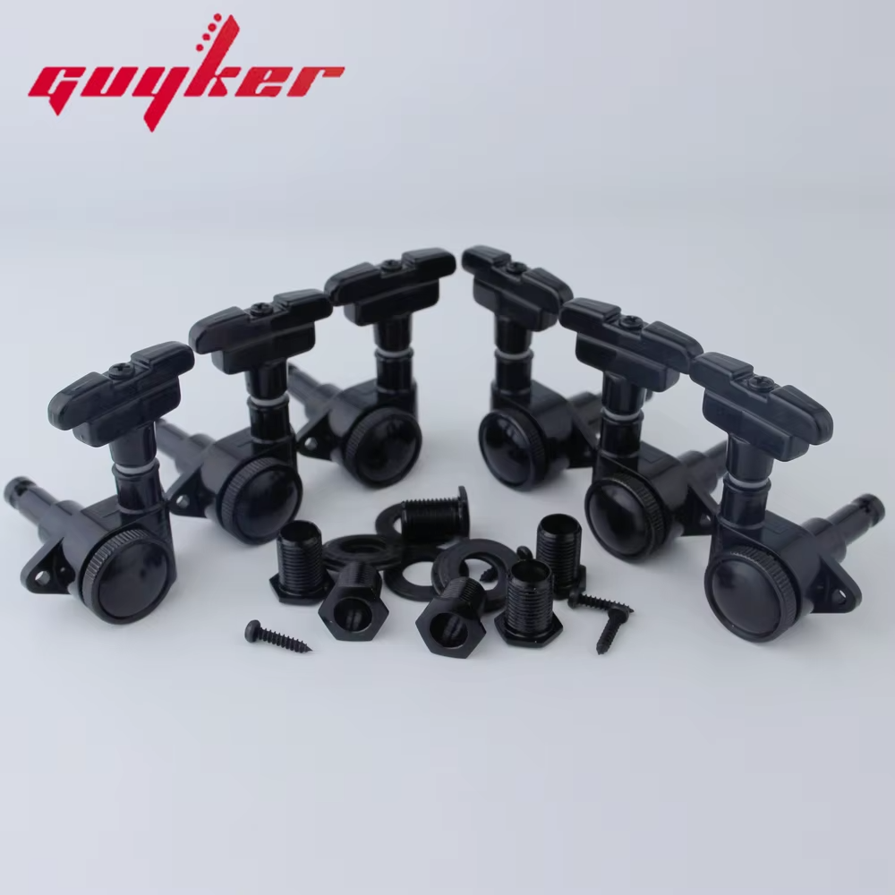 Колки 3+3 локовые Guyker GK509BSP, чёрные