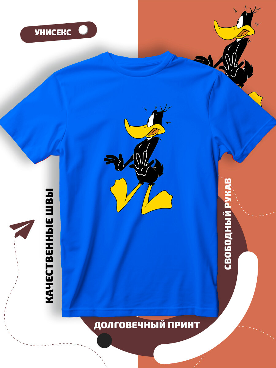Футболка даффи дак daffy duck утка