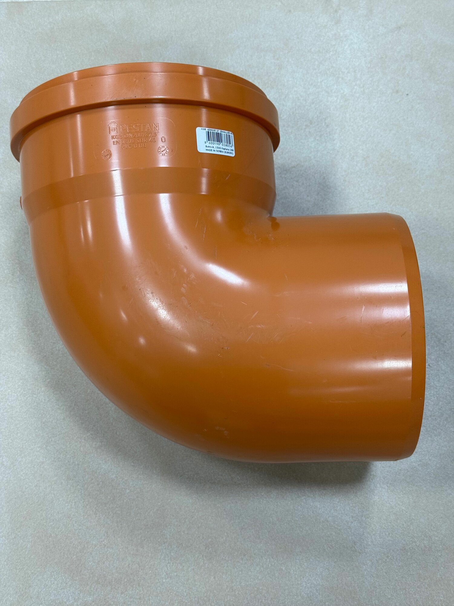 Отвод 200х87.5гр. Pestan