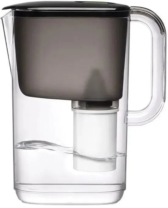 Фильтр-кувшин для очистки воды Барьер Токио, черный, 2.5л