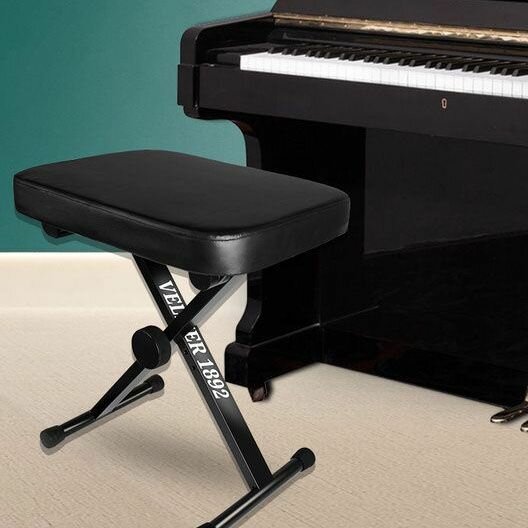 Стул для музыканта, Натуральная кожа, 45х32х51 см