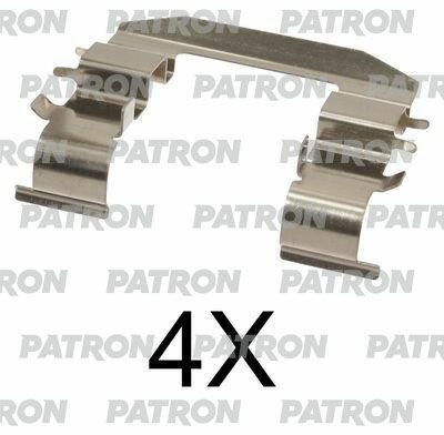 Комплект монтажный тормозных колодок PATRON PSRK1105