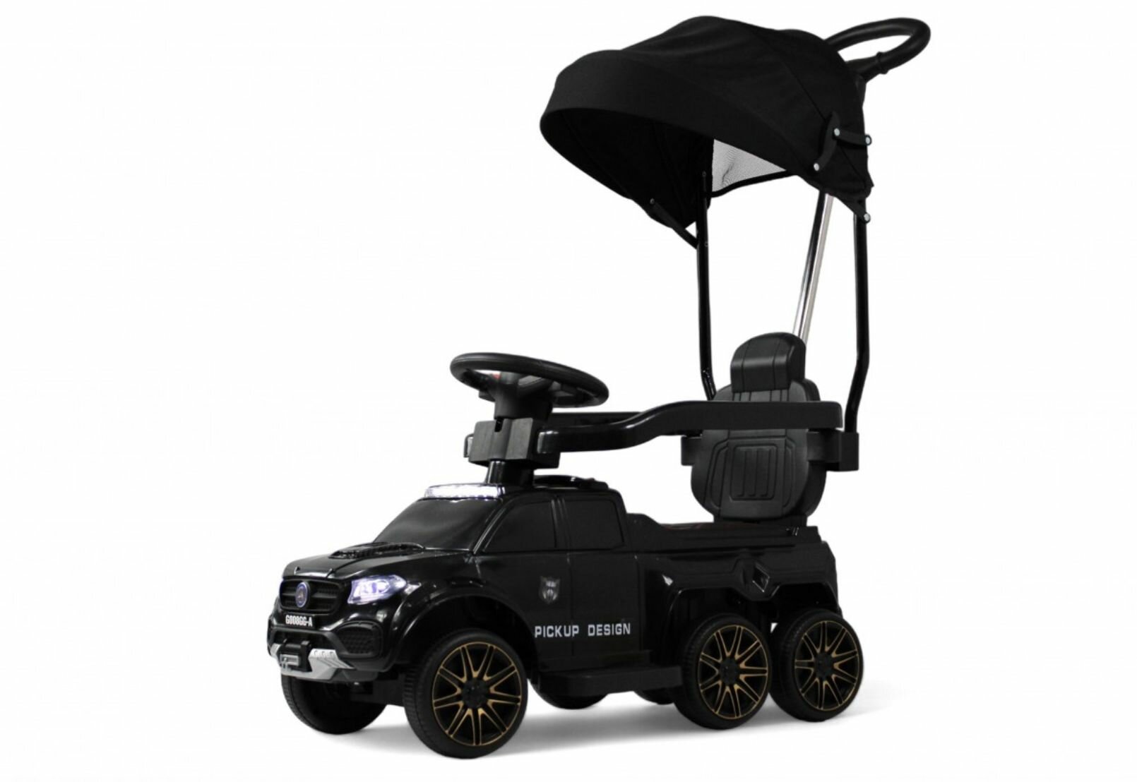 Детский электромобиль RiverToys G008GG-A с дистанционным управлением черный