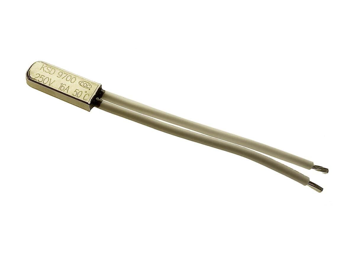 Термостат ksd 9700st 50 NC 250v 16a стальной нормально закрытый