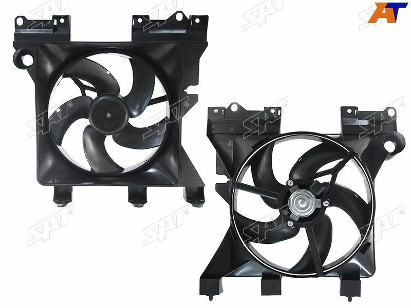 . SAT Диффузор радиатора для CITROEN BERLINGO 96-/PEUGEOT PARTNER 96-