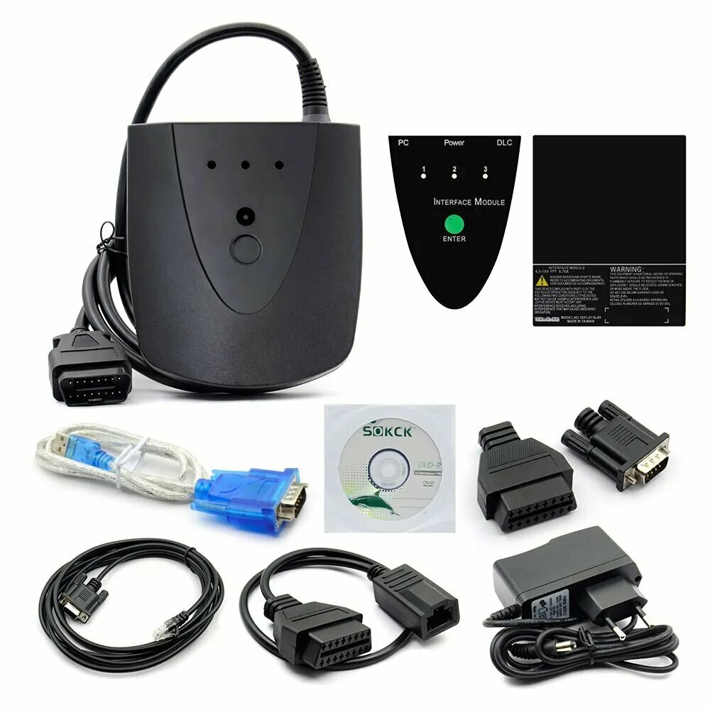 KNOW EASY-Двухплатный Honda HDS HIM HDS V3.104.24 с автомобильным диагностическим прибором RS232 OBD2