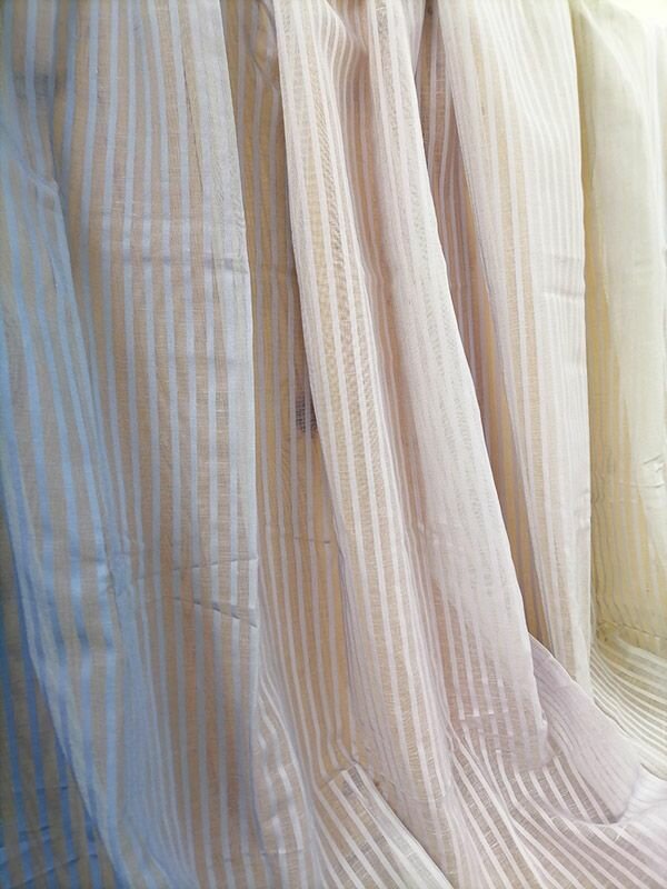 Льняные шторы линпротекс "Градиент", 250 х 250см, 100% лен, крепление шторная лента, 2шт