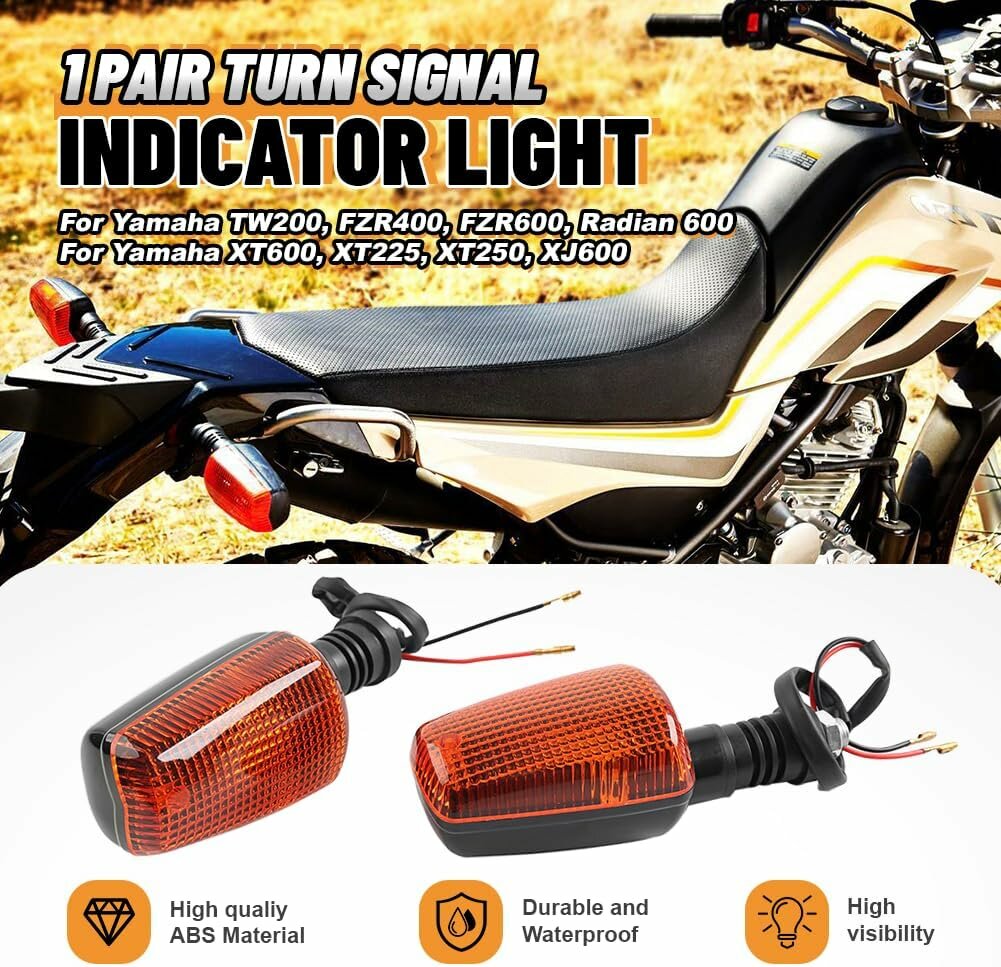 Поворотники для Yamaha FZR400 FZR600 TW200 XT225 XT250 XT600