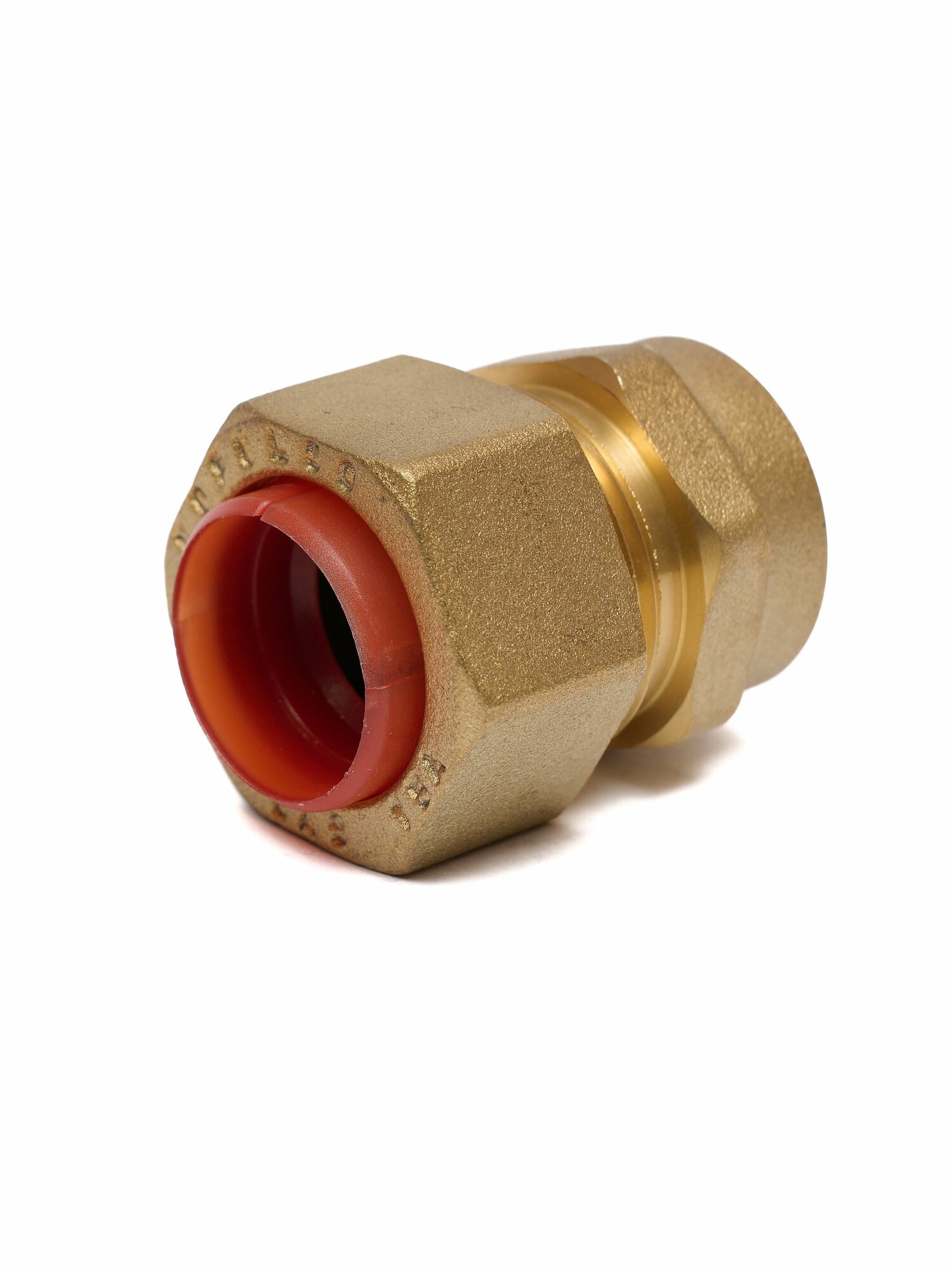 Муфта для газа BICG 15*1/2" с внутренней резьбой 1/2 дюйма (мама) для гофрированной трубы 15 мм - фитинг KOFULSO 1 штука