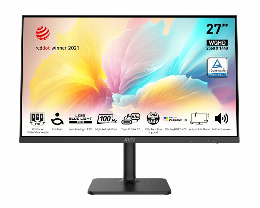 Монитор MSI Modern MD272QXP черный