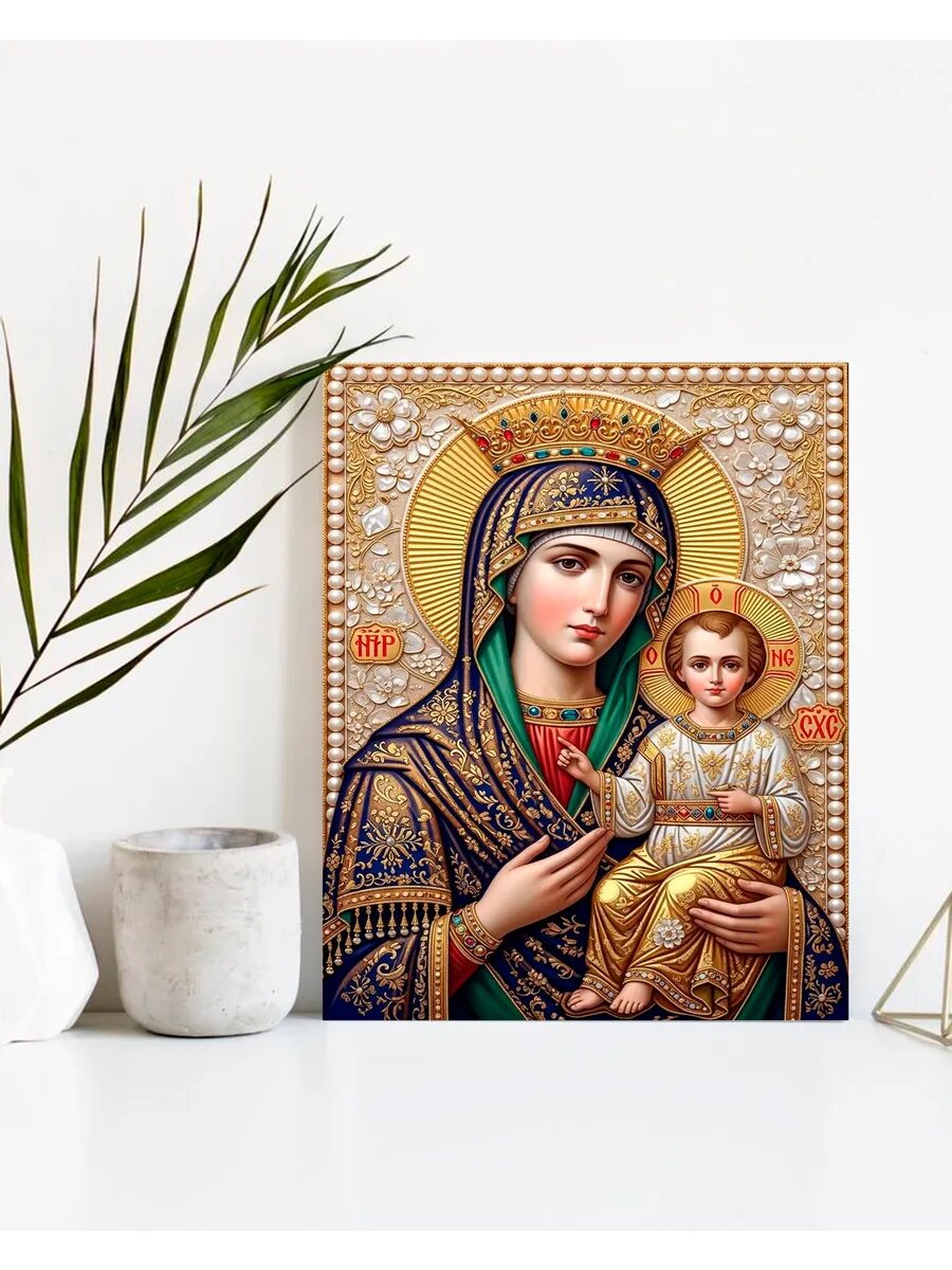 Картина икона Богоматерь "Одигитрия"