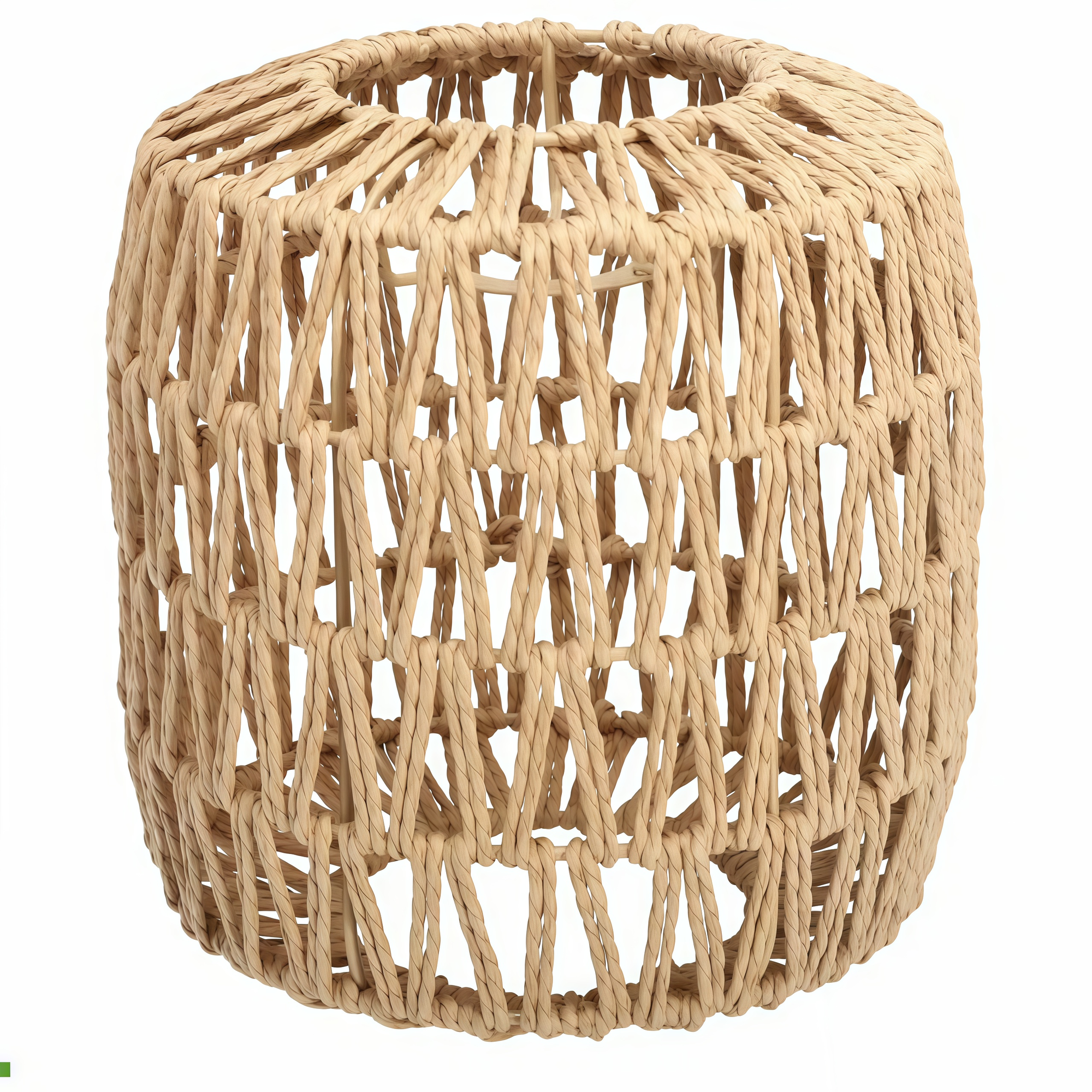 Аксессуары для дома, плетеный абажур, подвесной светильник, каштановый, 20.00X18.00X18.00CM