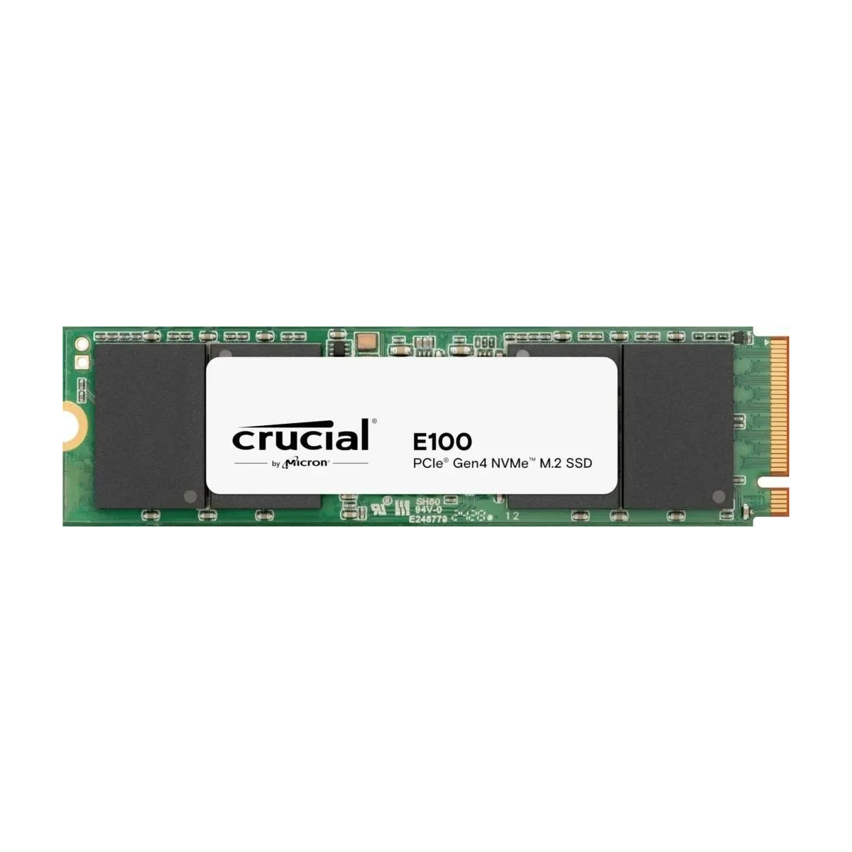 SSD накопитель Crucial E100 1Tb CT1000E100SSD8 M.2 2280, PCI-E 4.0 x4, зеленый