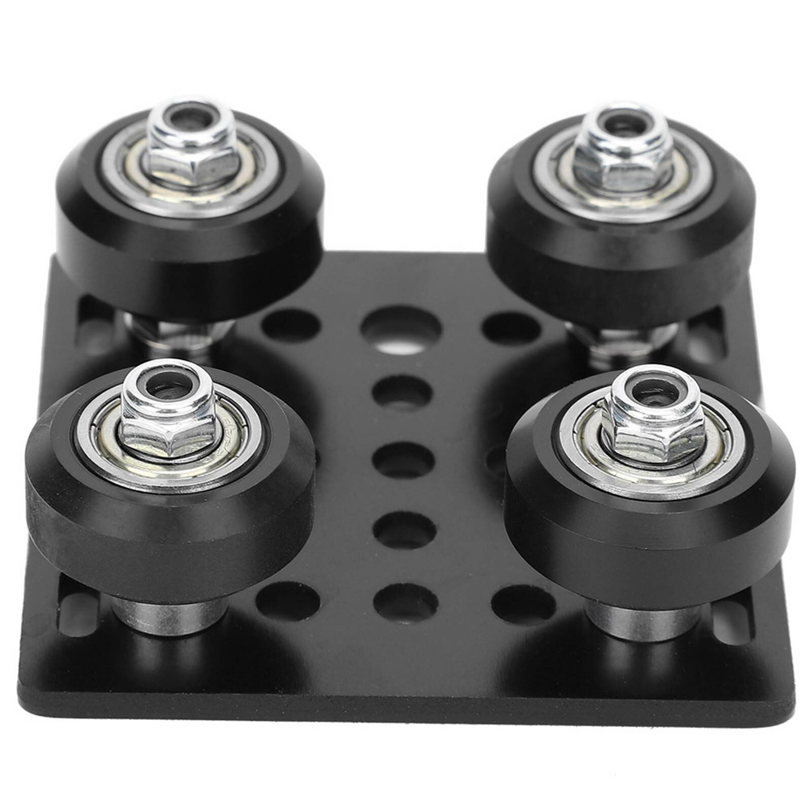 V-образная портальная плита, черная, для 3D-принтеров, алюминиевые профили, стандарт 2020