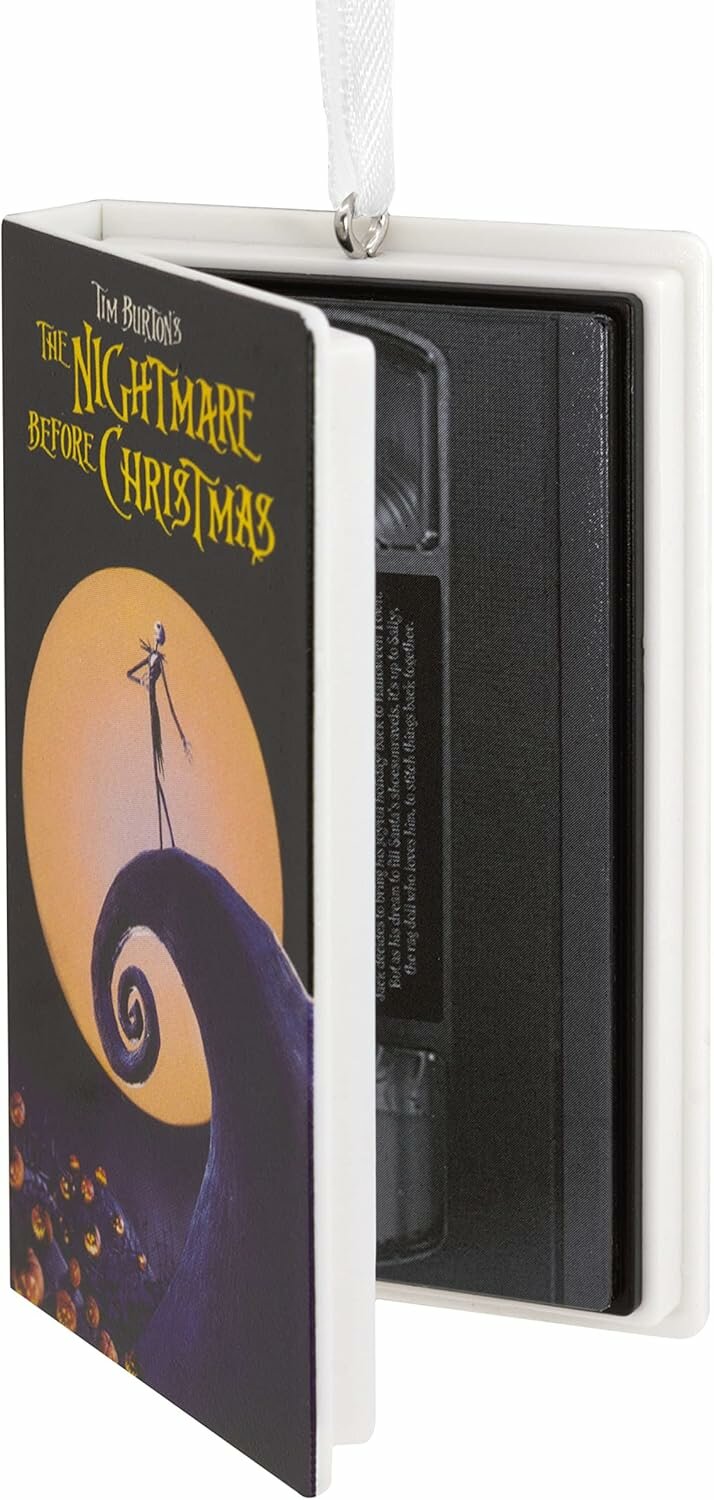 Кошмар перед Рождеством / The Nightmare Before Christmas Новогоднее украшение Hallmark Видеокассета
