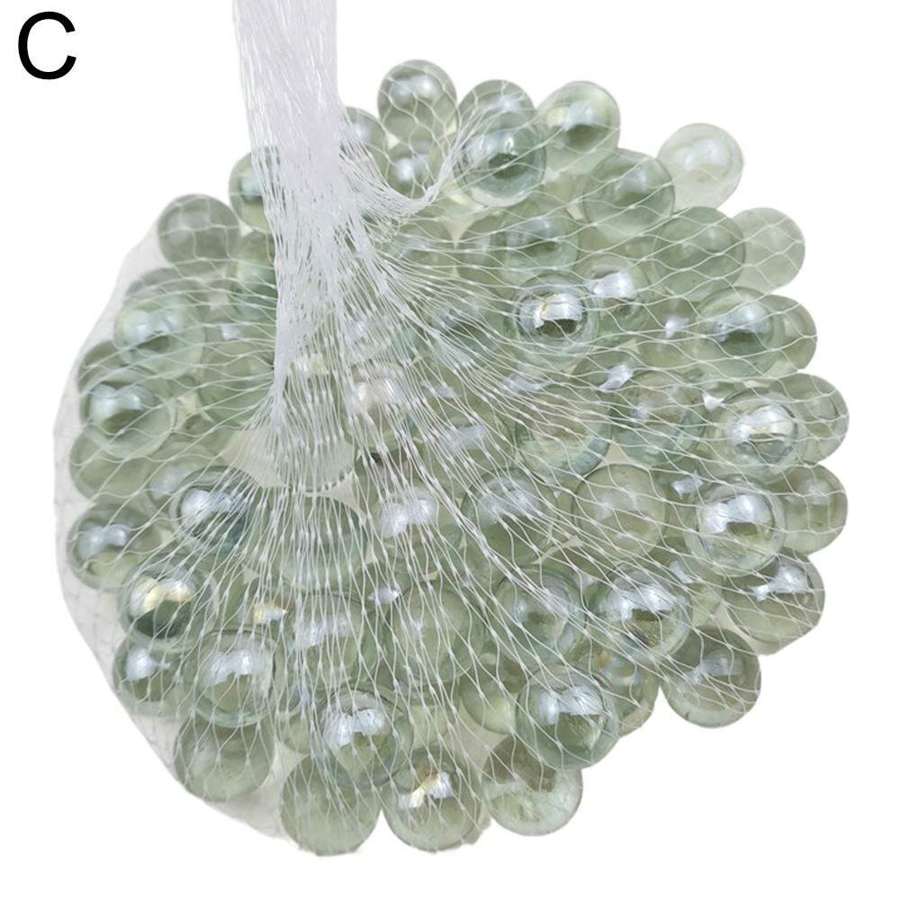 Стеклянные шарики Марблс для декора и игр, 16мм, 50 шт