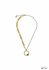 Колье LAMALA & LAFEA, кристаллы Swarovski, длина 50 см, фиолетовый