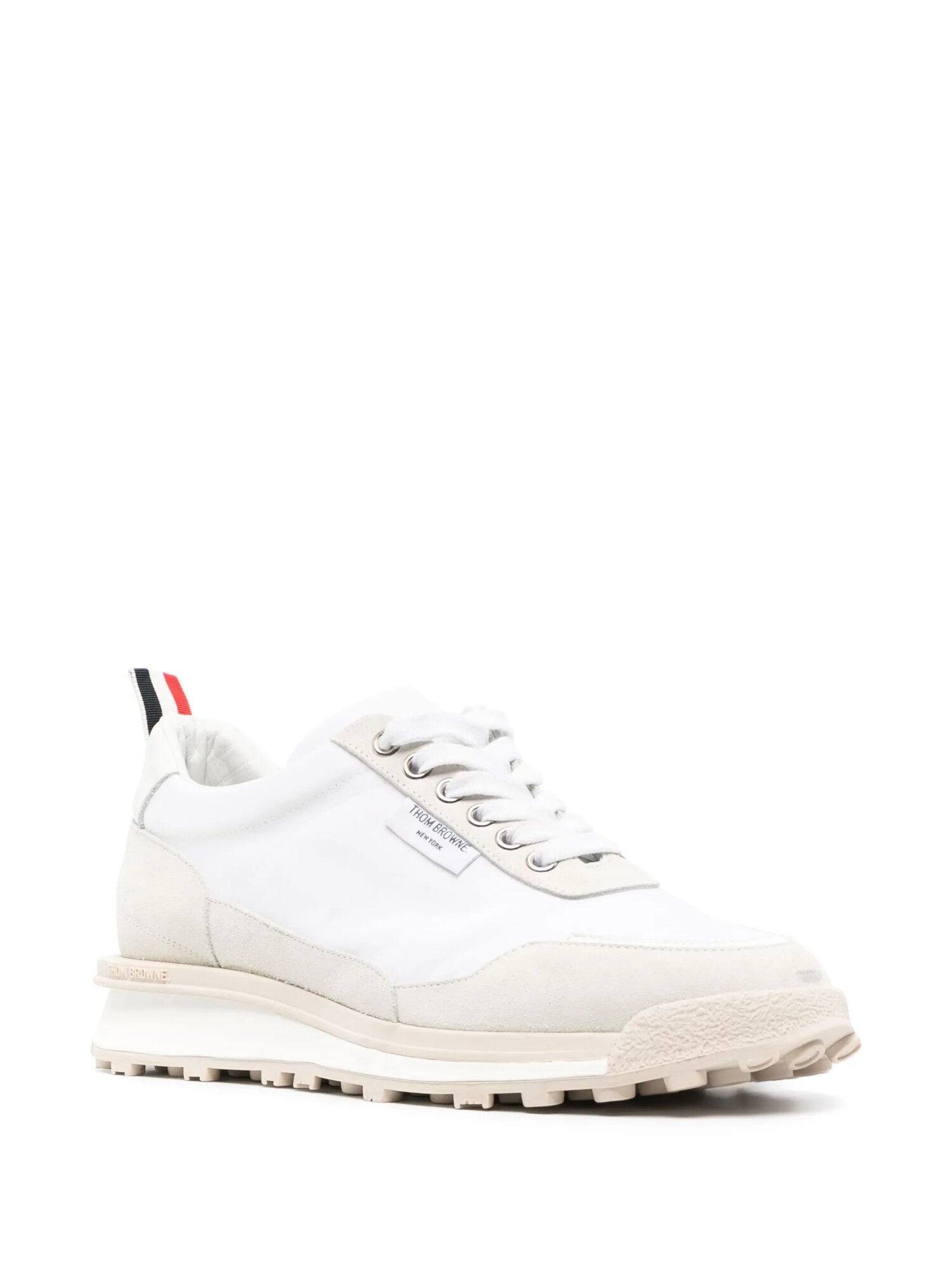 Кроссовки THOM BROWNE Tech Runner, размер 38 EU, серебристый — фото 1