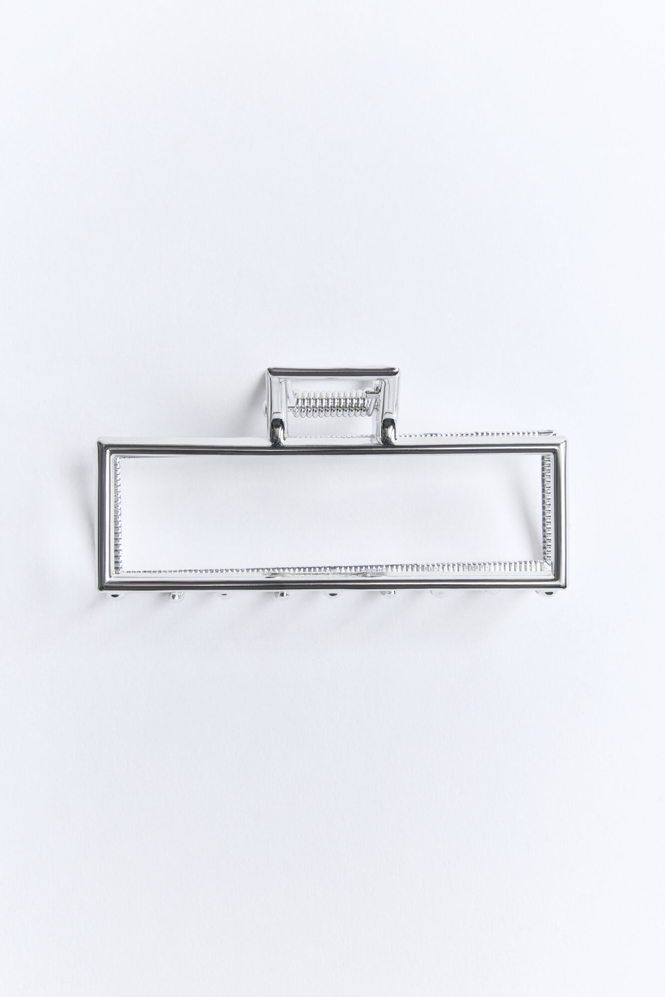 Заколка-крабик Befree BF2545361010, металлическая, цвет серебристый