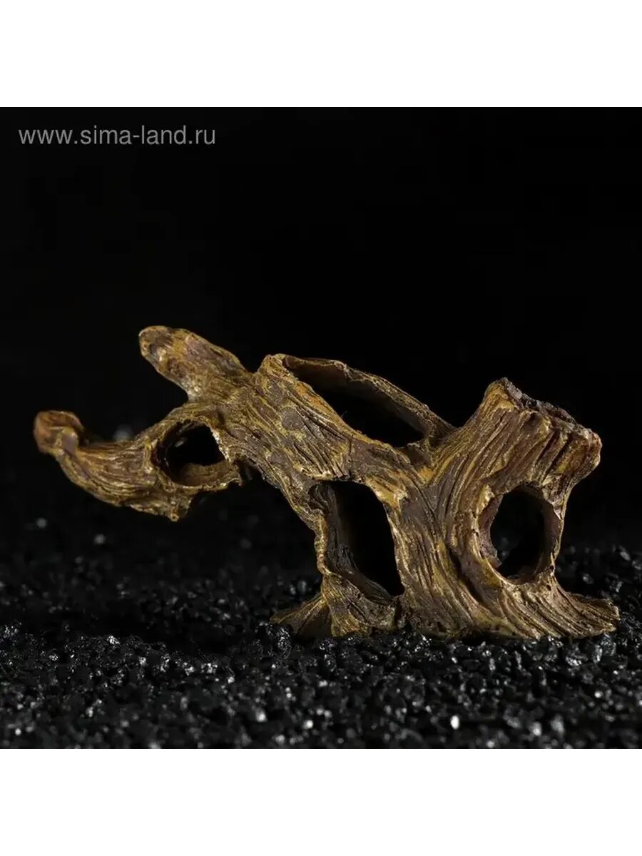 Естественная коряга для аквариума 17 см