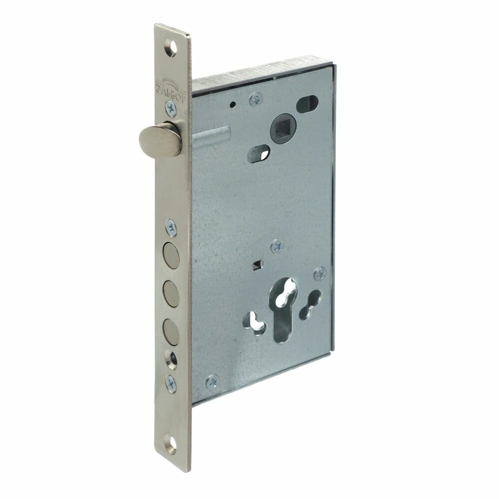 Замок врезной под вставку 1.03.25 бэксет 55 мм никель