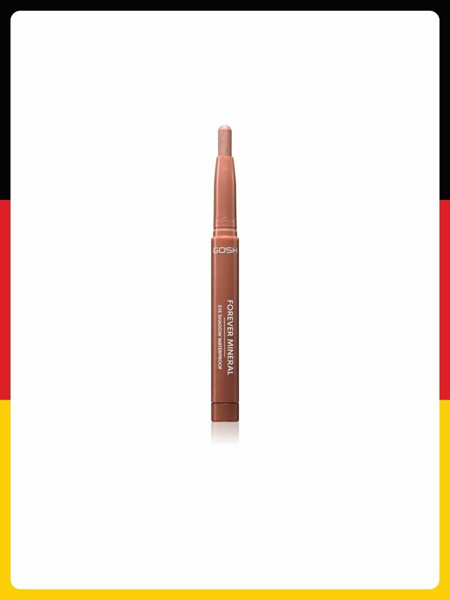 Тени для век Gosh Forever Mineral Shimmer Eyeshadow with Glitter in a Stick 005 Nougat, 1,4 г