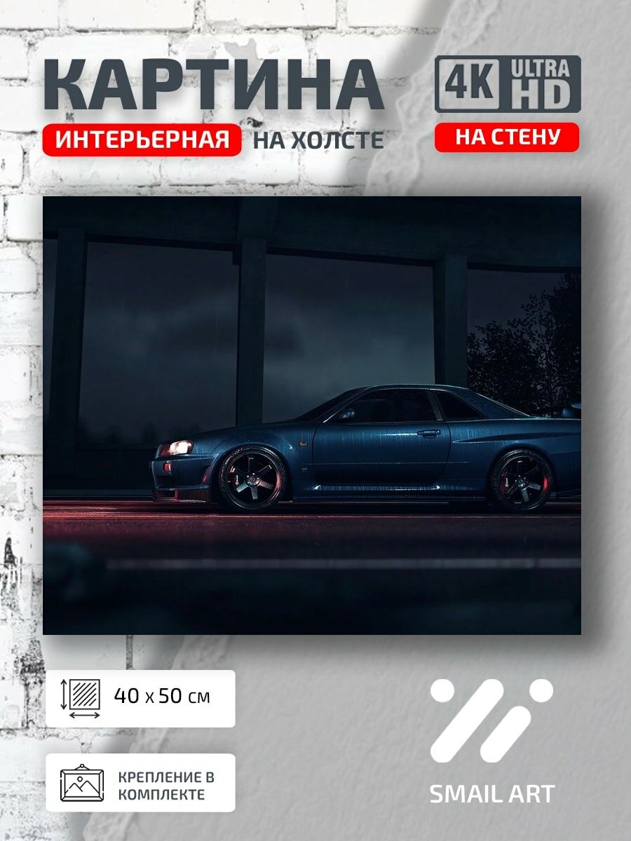 Картина на холсте интерьерная 40 на 50 на стену for Speed для офиса атмосфера