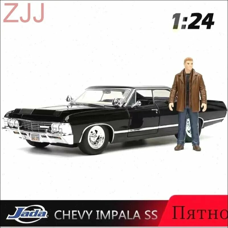 Jada Toys 1:24 Модель автомобиля, Сила зла Импала, Dean Winchester &