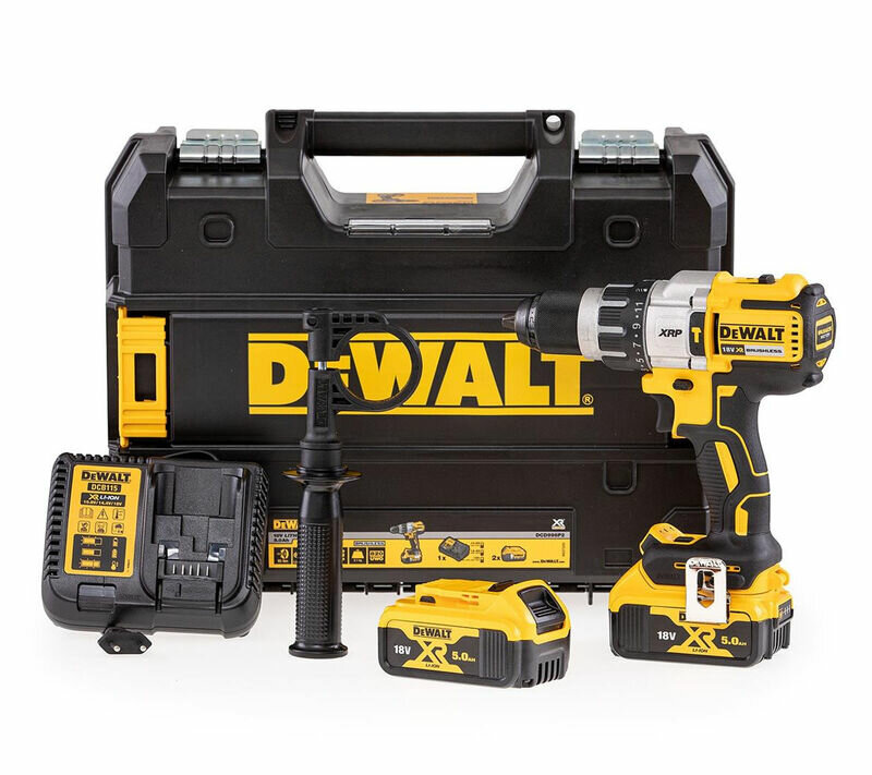 Аккумуляторная дрель-шуруповерт DEWALT DCD996P2 18В, в кейсе