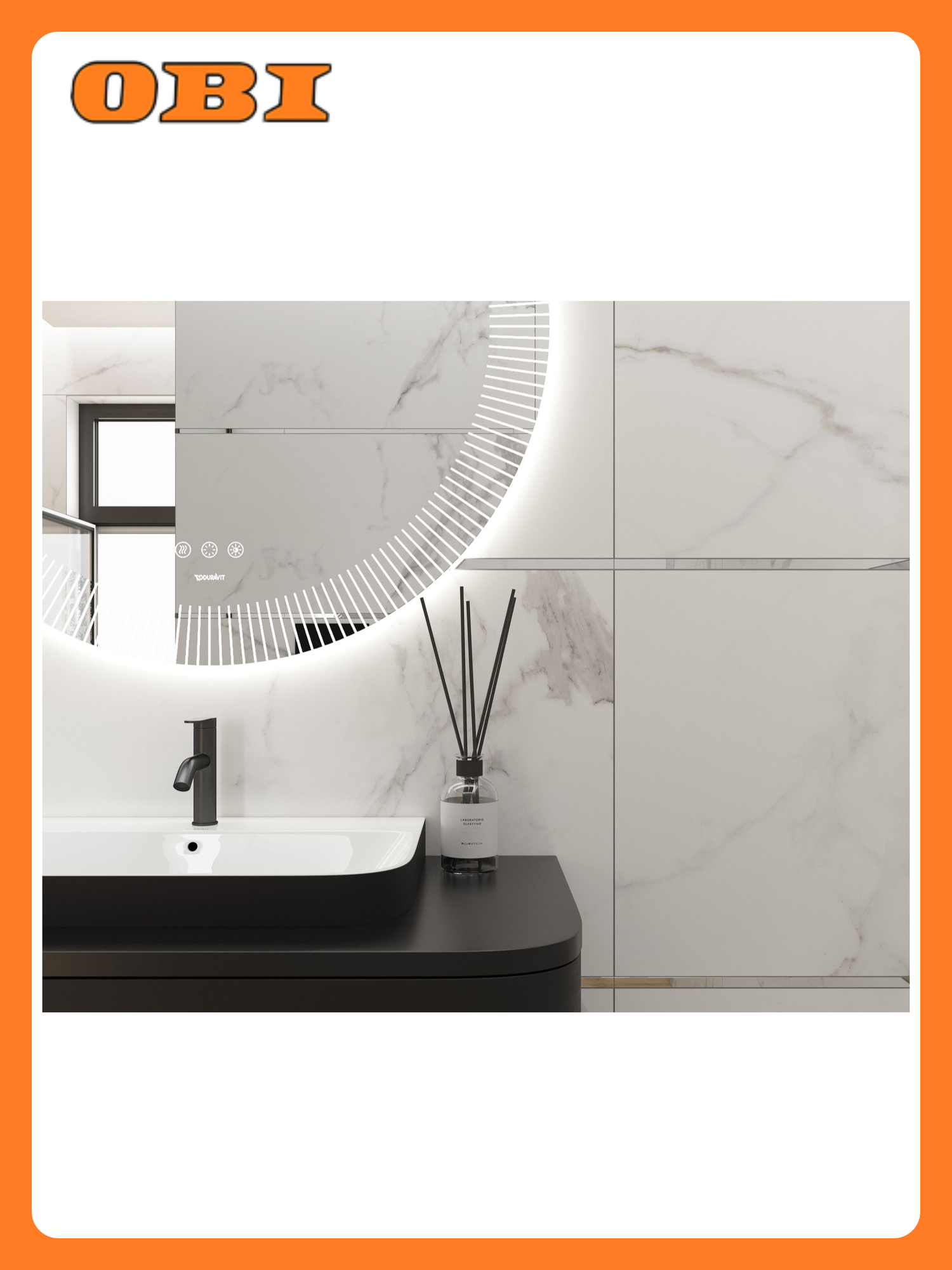 Керамогранит Calacatta, белый, 60x120 см, 1,44 м², для стен, мраморный эффект