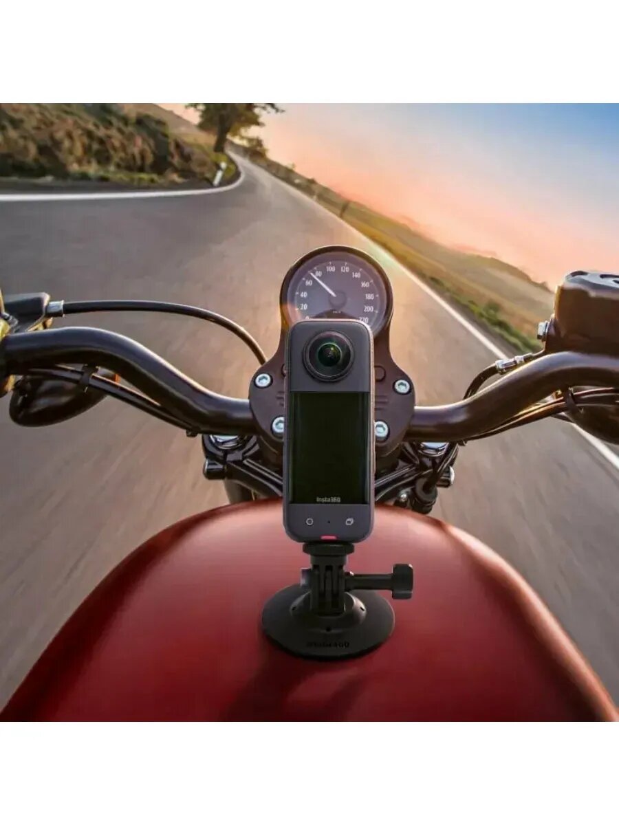 Гибкое клейкое крепление Insta360, для Insta360 X4, GoPro, DJI Osmo Action, полиуретан