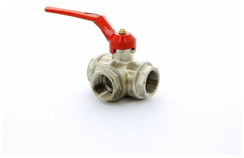 Кран шаровый ITAP 3-ходовой 1/2" тип L ручка