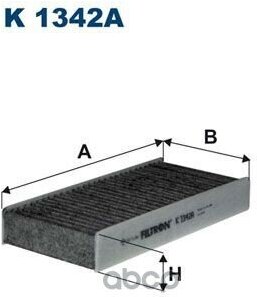 Фильтр, воздух во внутренном пространстве Filtron арт. K1342A2X