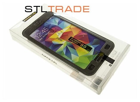 Чехол-подставка Baseus Stary для Samsung Galaxy G900 S5 серебристый