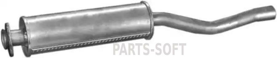 Глушитель средняя часть Polmostrow арт. 0113