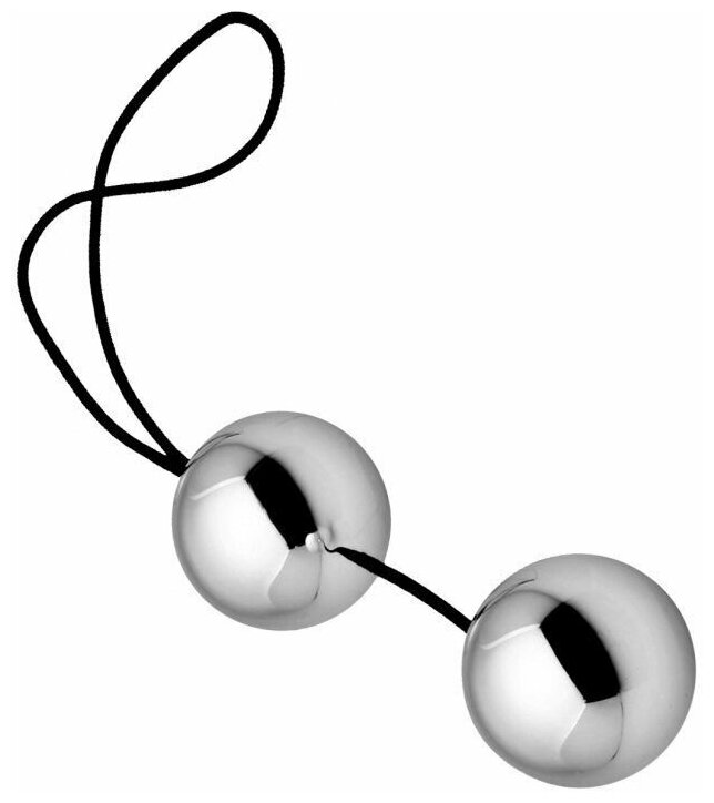 Вагинальные шарики Benwa Balls, США, XR Brands, серебро