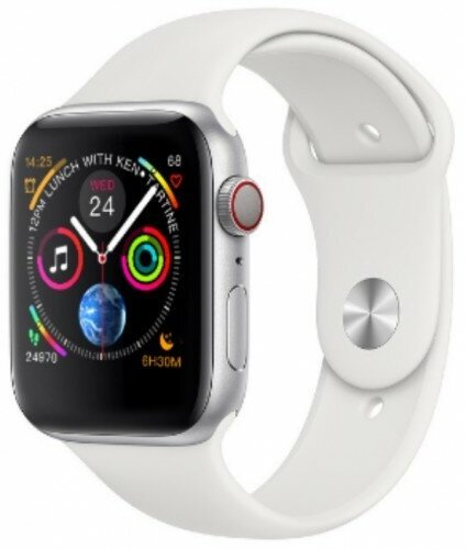 Умные часы BandRate Smart WTCH44SW с мониторингом сна, шагомером, счетчиком калорий