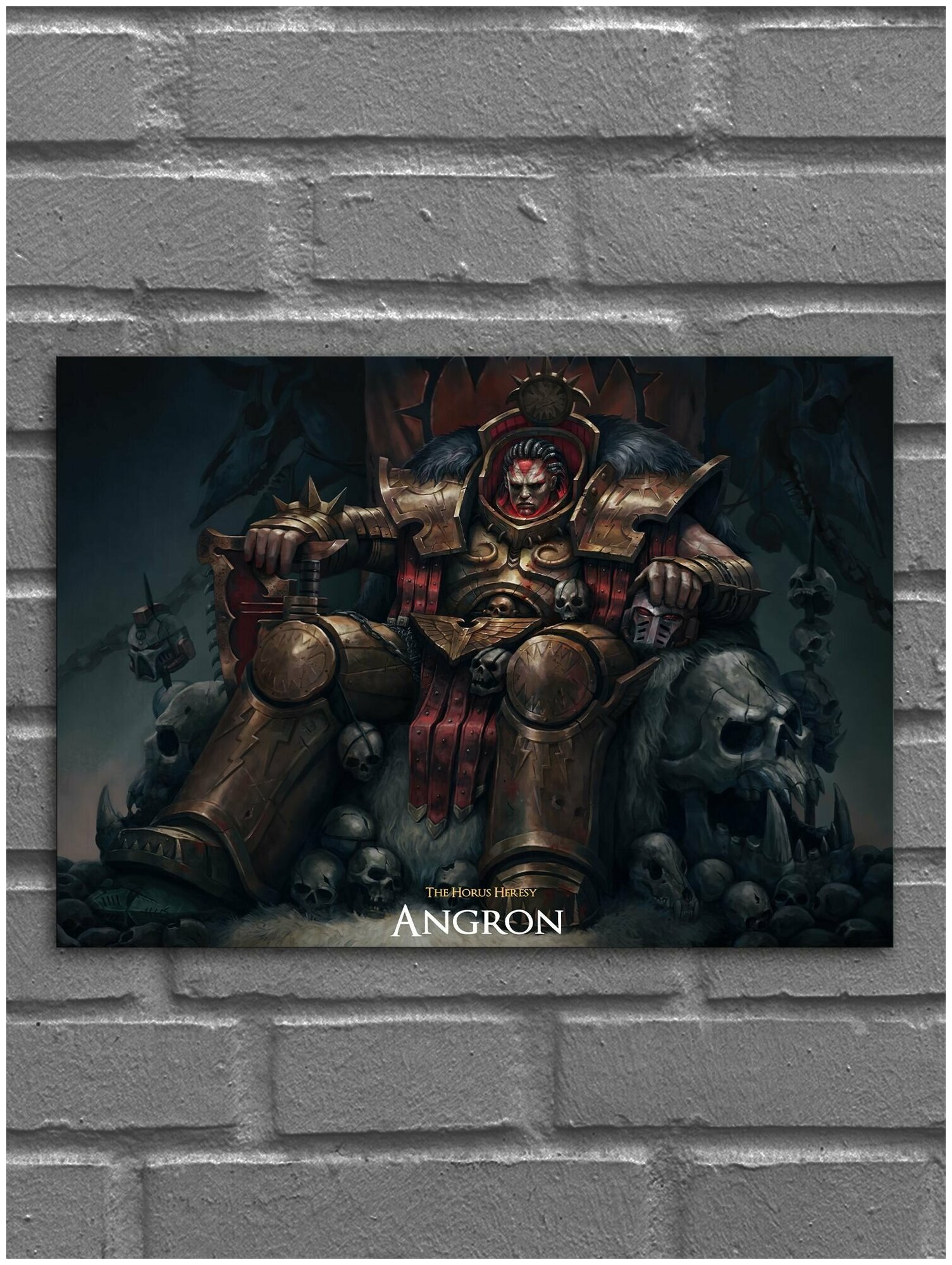 Постер Вархаммер 40000 Warhammer: примарх Ангрон