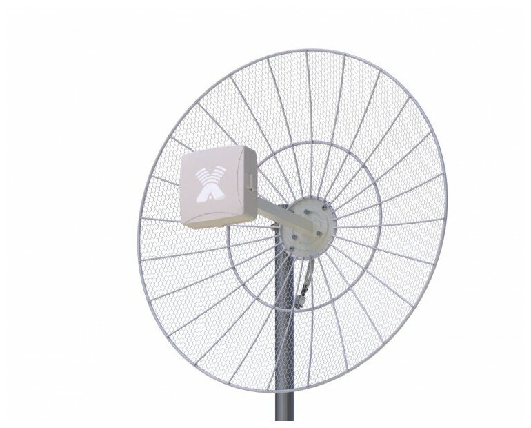 Vika-21F MIMO - сетчатая параболическая антенна LTE1800/UMTS2100/LTE2600, 75 Ом (F-разъёмы)