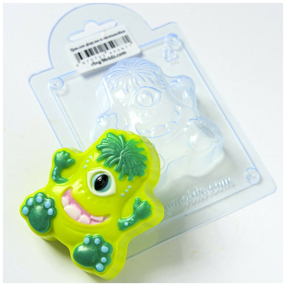 Циклоп - формочка пластиковая для изготовления мыла, шоколада и гипсовых отливок