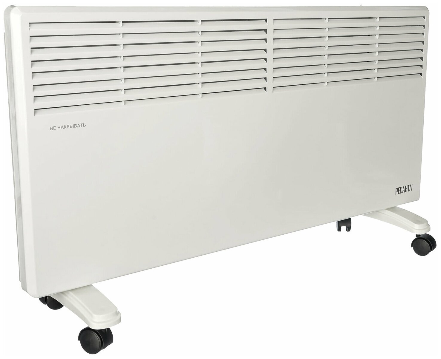 Обогреватель-конвектор Ресанта механическое управление, напольная, настенная, белый ОК-2500