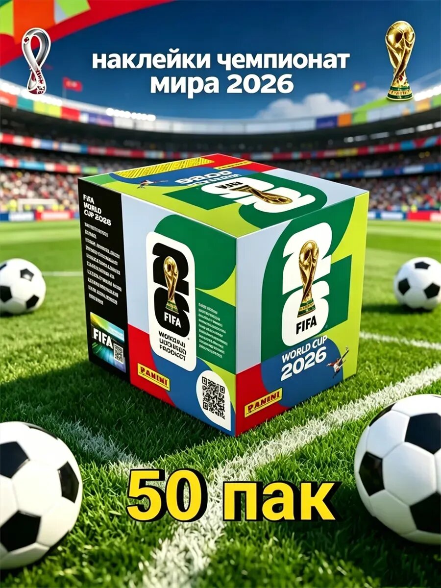 Набор наклеек FIFA WORLD CUP 2026/Чемпионат мира