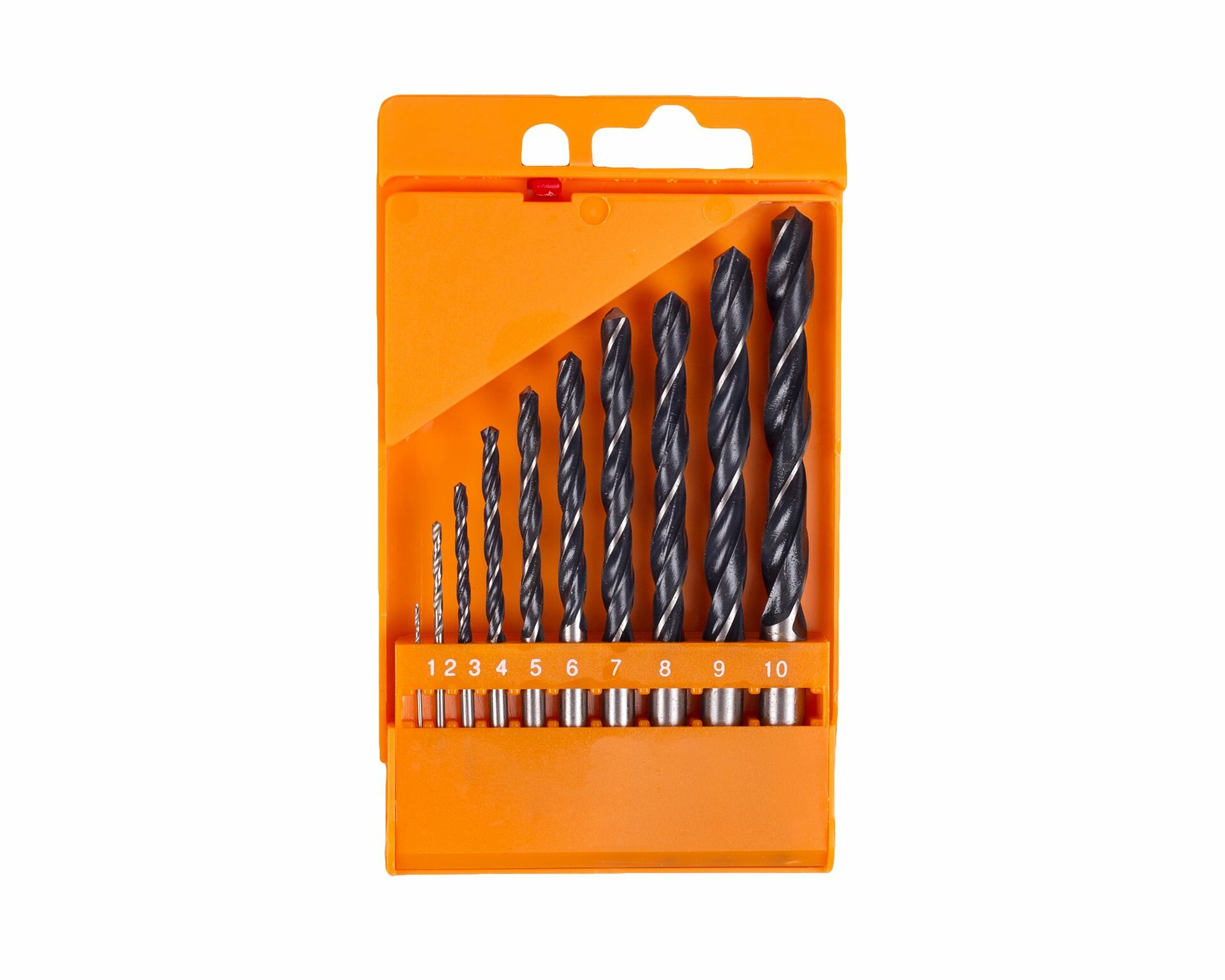 Набор сверл 1-10 10 шт. Р6М5 HOR