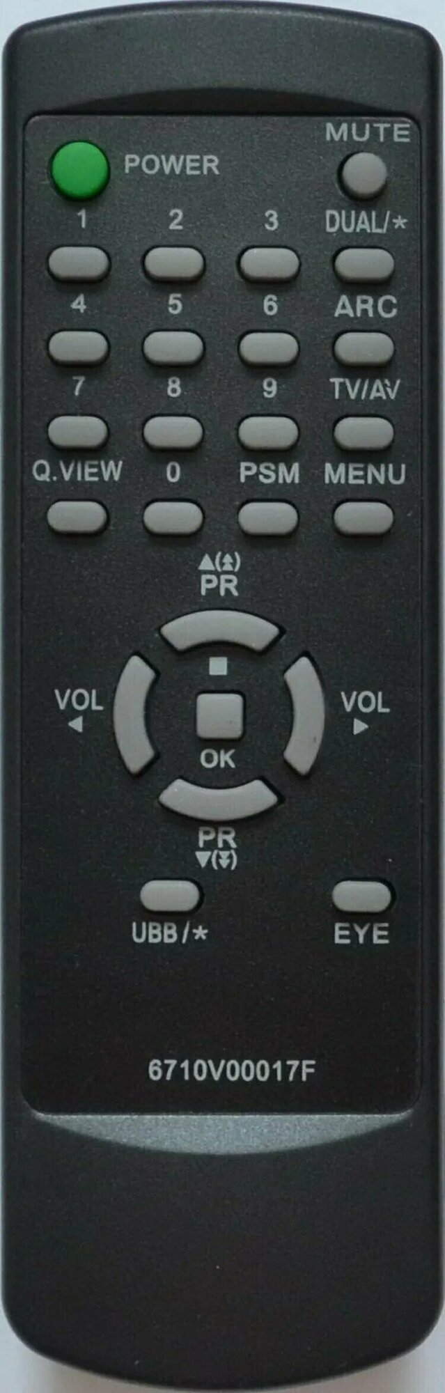 Пульт LG 6710V00017F для телевизора CF-1421K50E, CF-20D73