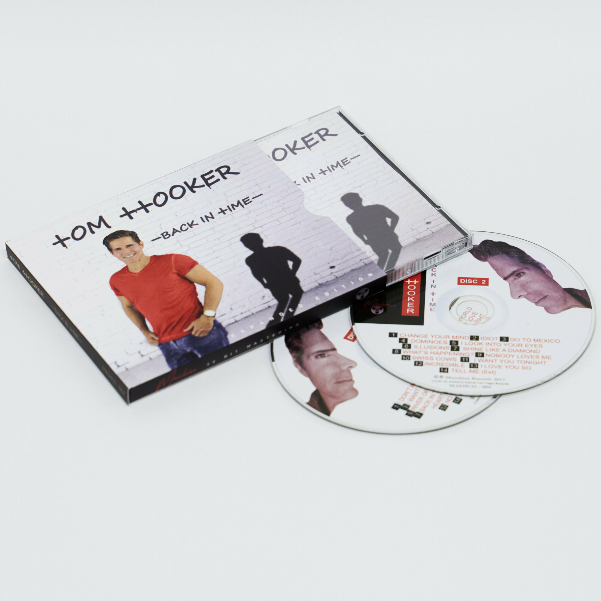 Компакт-диск: Tom Hooker - "Back In Time" (2017) Expanded Russian Edition
