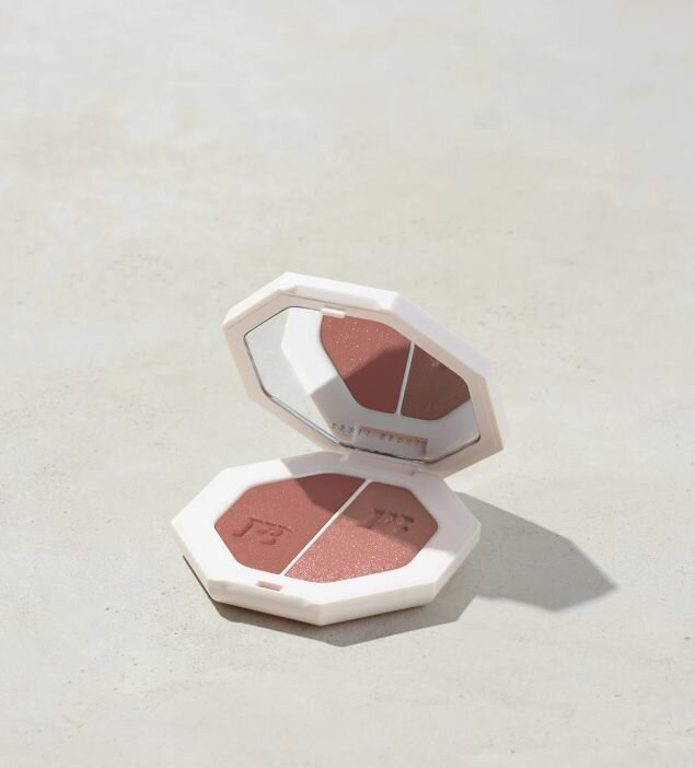 Двойной хайлайтер Fenty Beauty Killawatt Freestyle Highlighter 3,5г, Gngr Bnge Mscw Mle